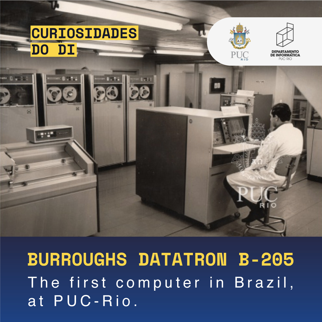 Departamento de Informática – PUC-Rio | Burroughs Datatron B-205 – The ...
